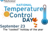 National Temperature Control Day