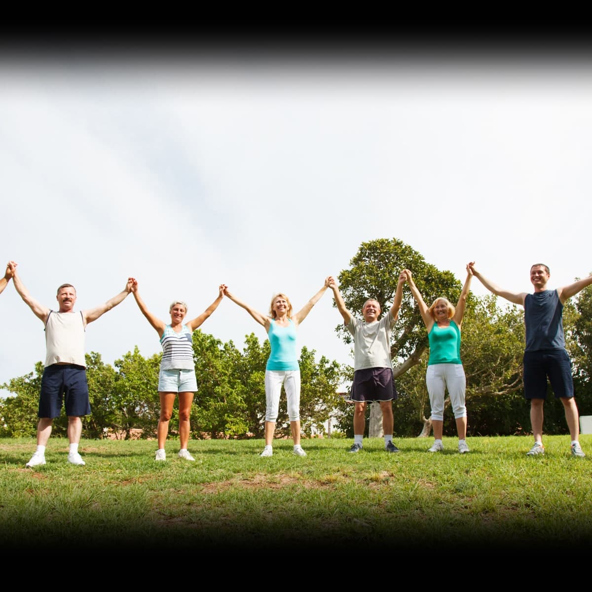 People Having Fun Together Outside